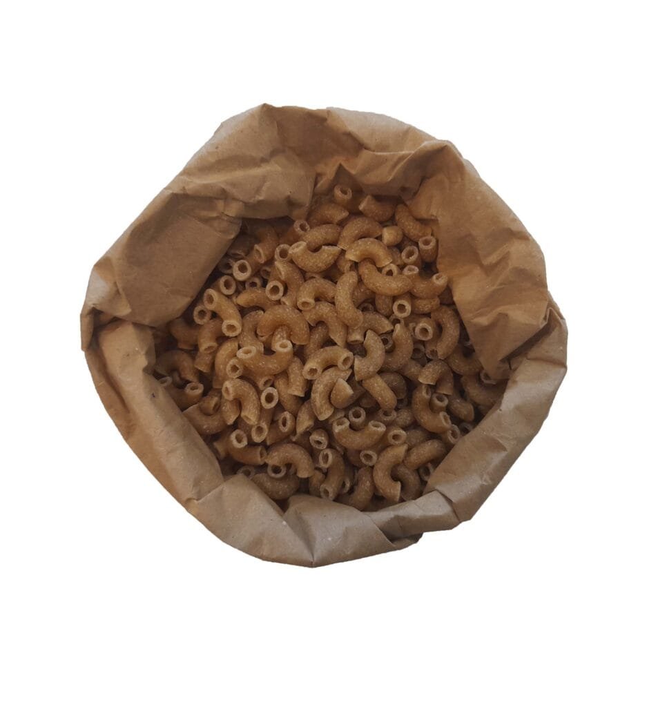 Organic white gomitini pasta - Natural Weigh